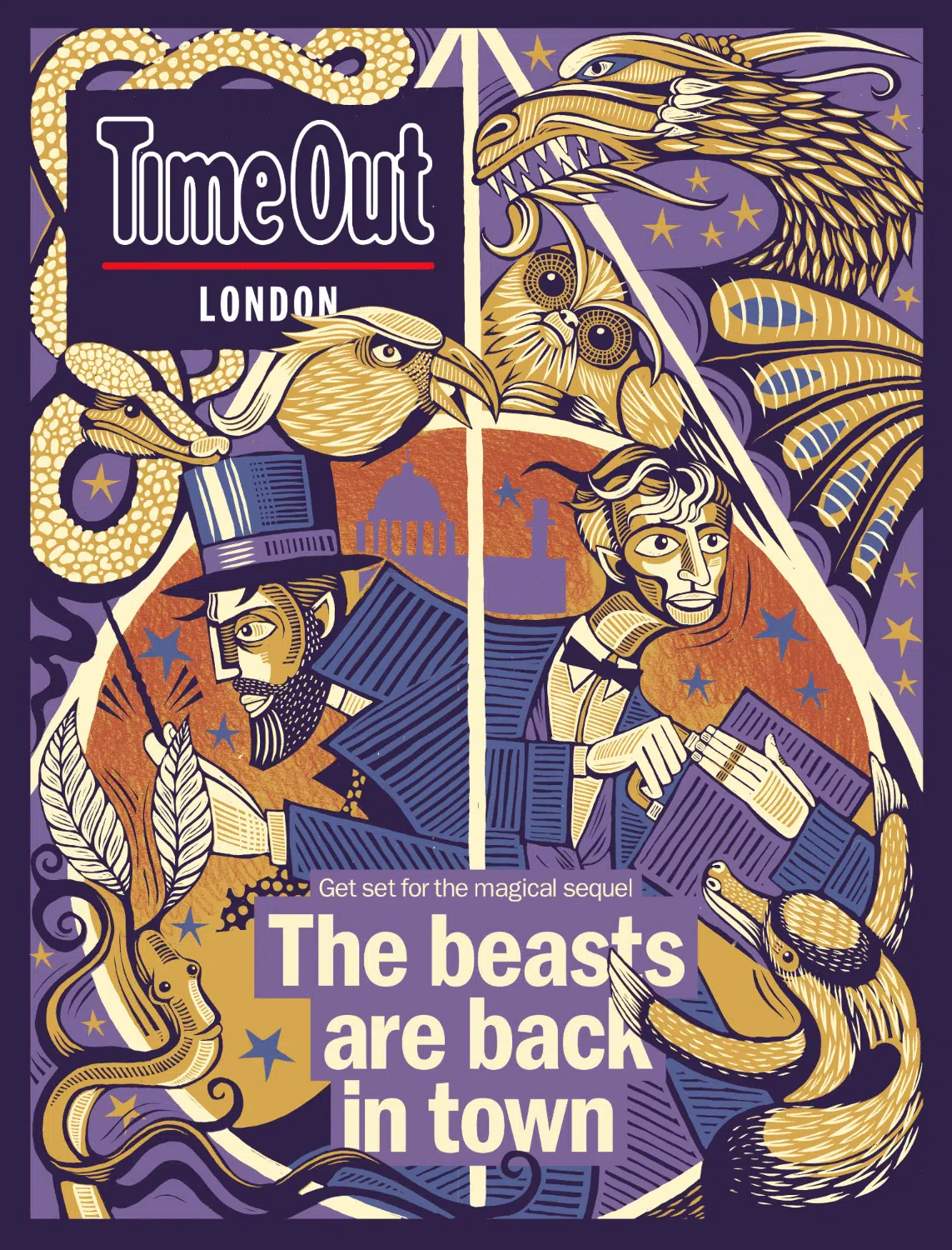 Time Out Covers | Folio illustration agency